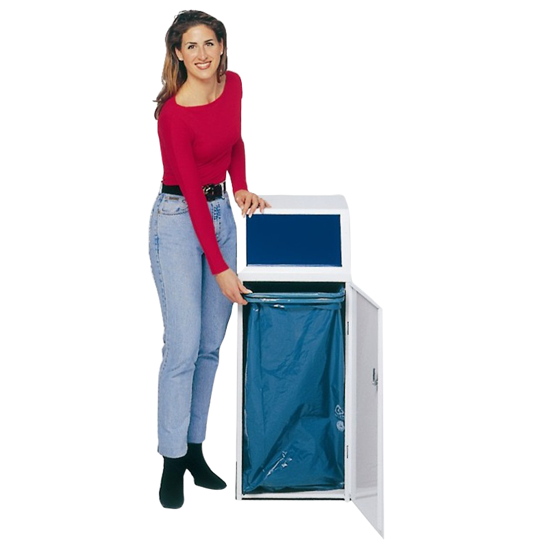 VAR Recyclable Materials Collector WSG 69 with Front Door - VAR